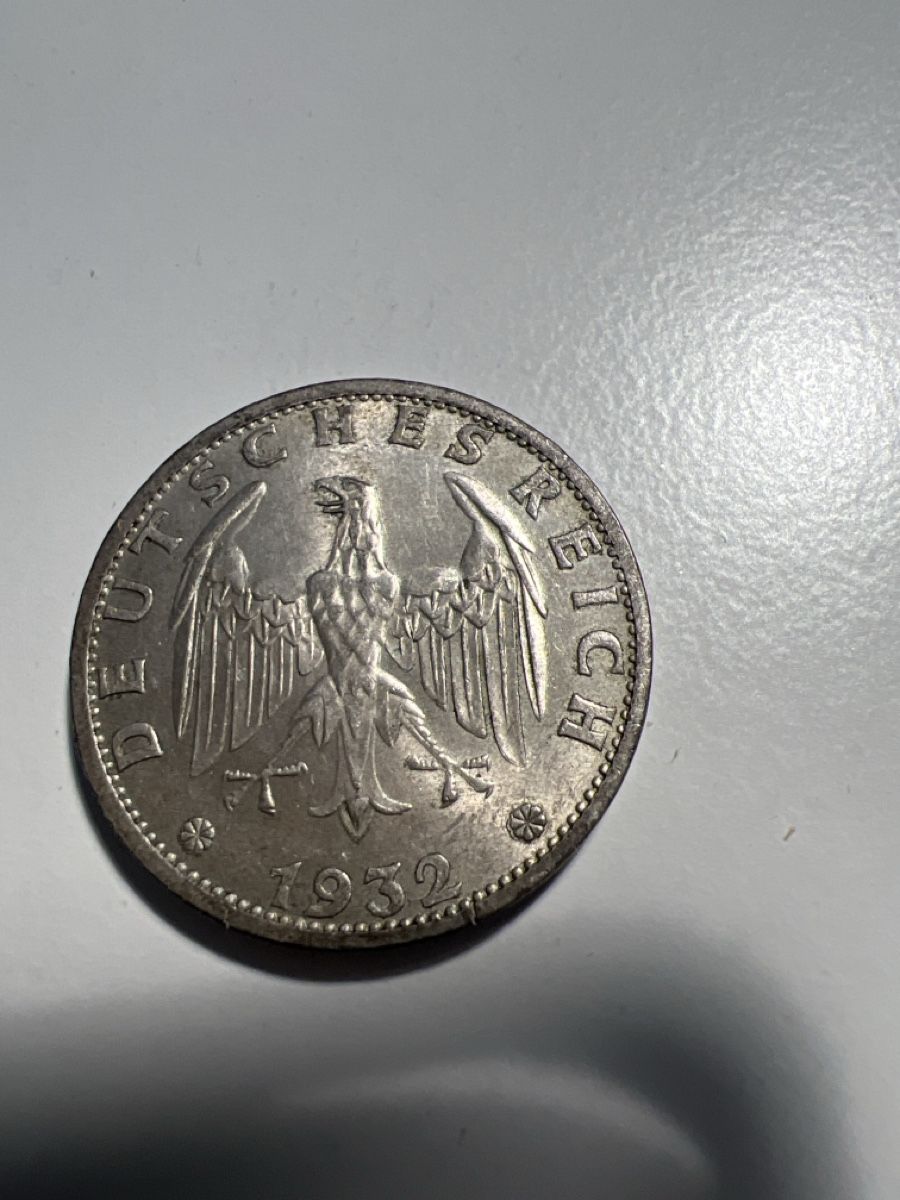 Deutsche Reichsmark 3 Mark, 1932 - Seltene Münze! (Gebraucht) in ...