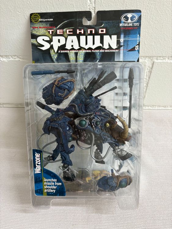 Techno Spawn Warzone Action Figur, MCFarlane Toys,Neu! (OVP) (Neu und ...