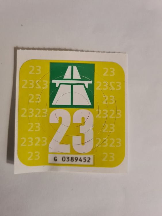 Autobahn Vignette 2023 (Neu und originalverpackt) in Turbenthal für CHF 38 – mit Lieferung auf ...