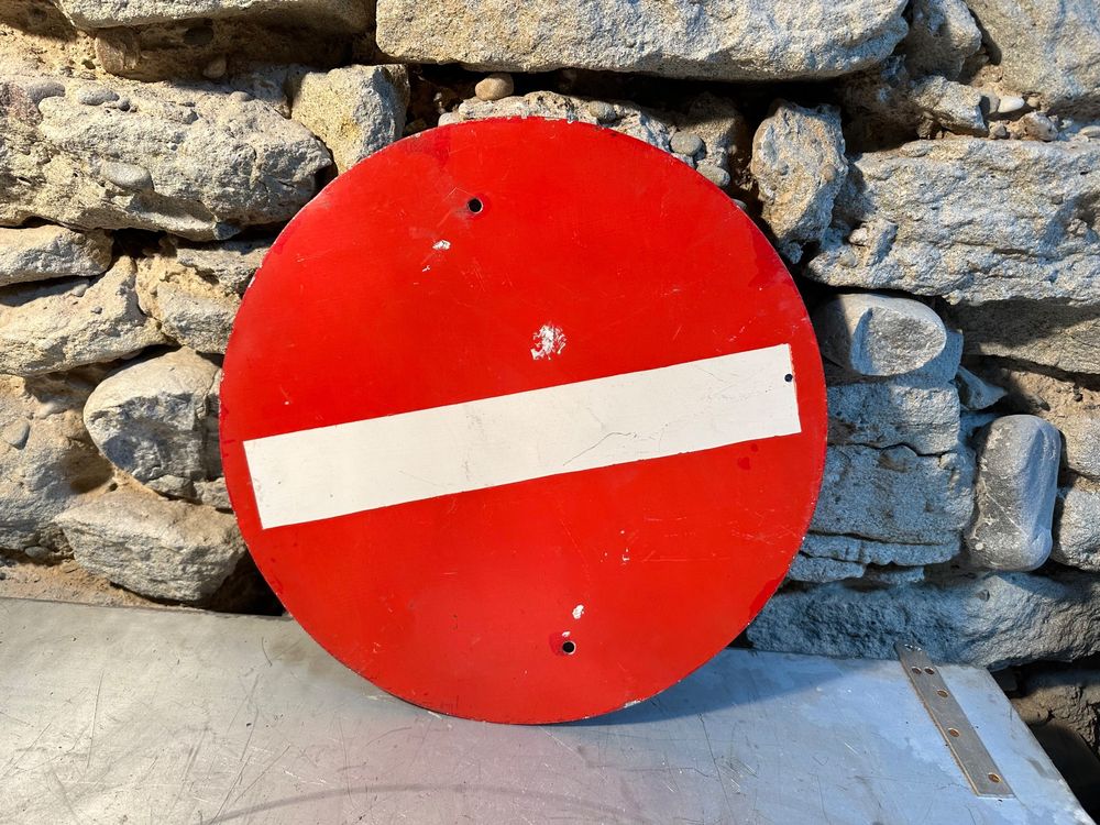 R264 Rauchen Verboten + Einfahrt verboten Schild (Gebraucht) in Wolfwil ...