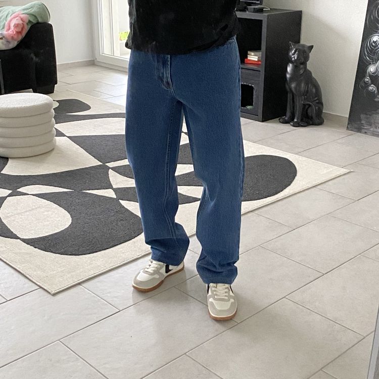Teddy's Jeans Gr. 44 Baggy Wide Leg 100% Baumwolle (Gebraucht) in Zofingen für CHF 15 – mit ...