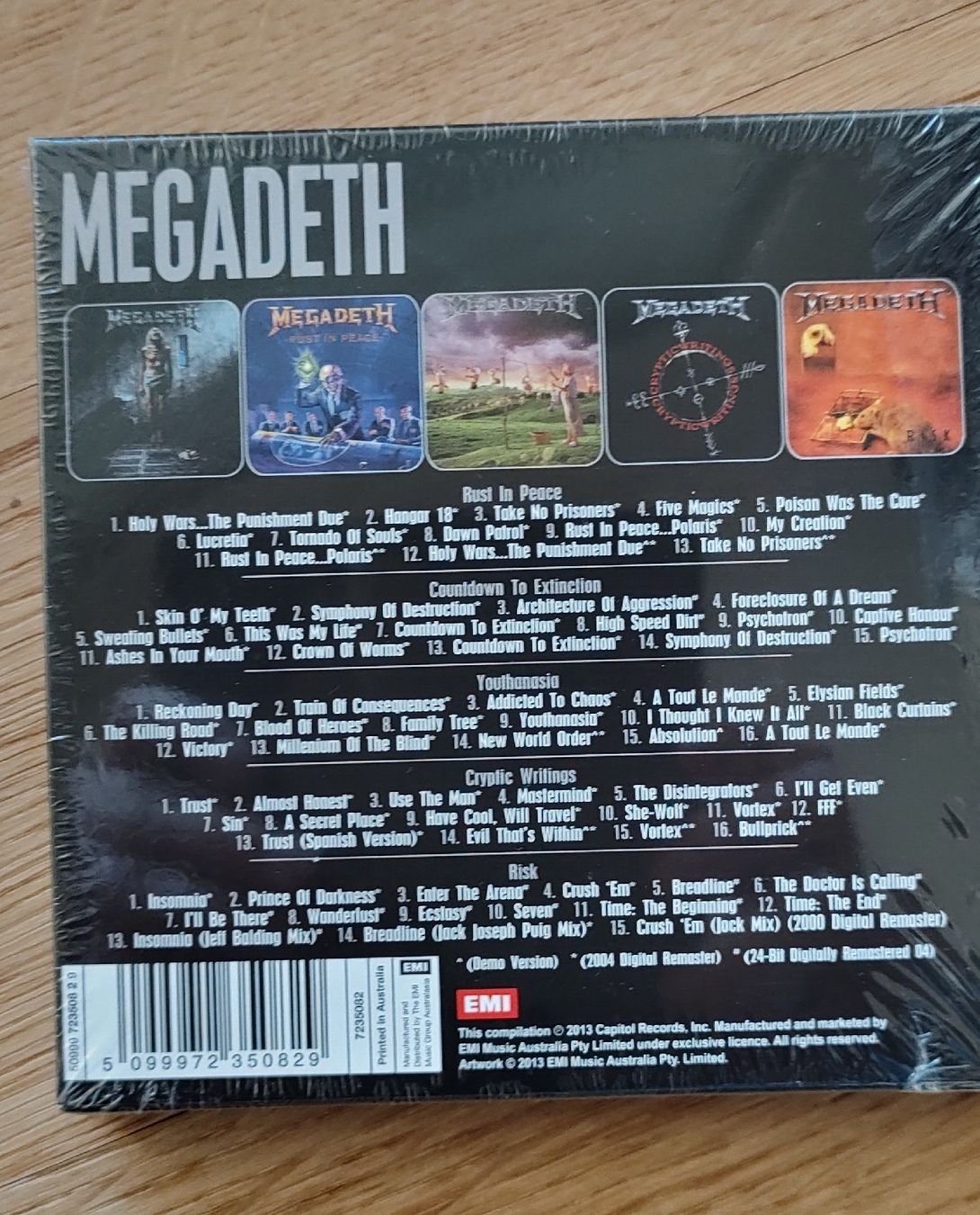 Megadeth - 5 CD Set - Original Albums Remastered - OVP - (Neu und ...