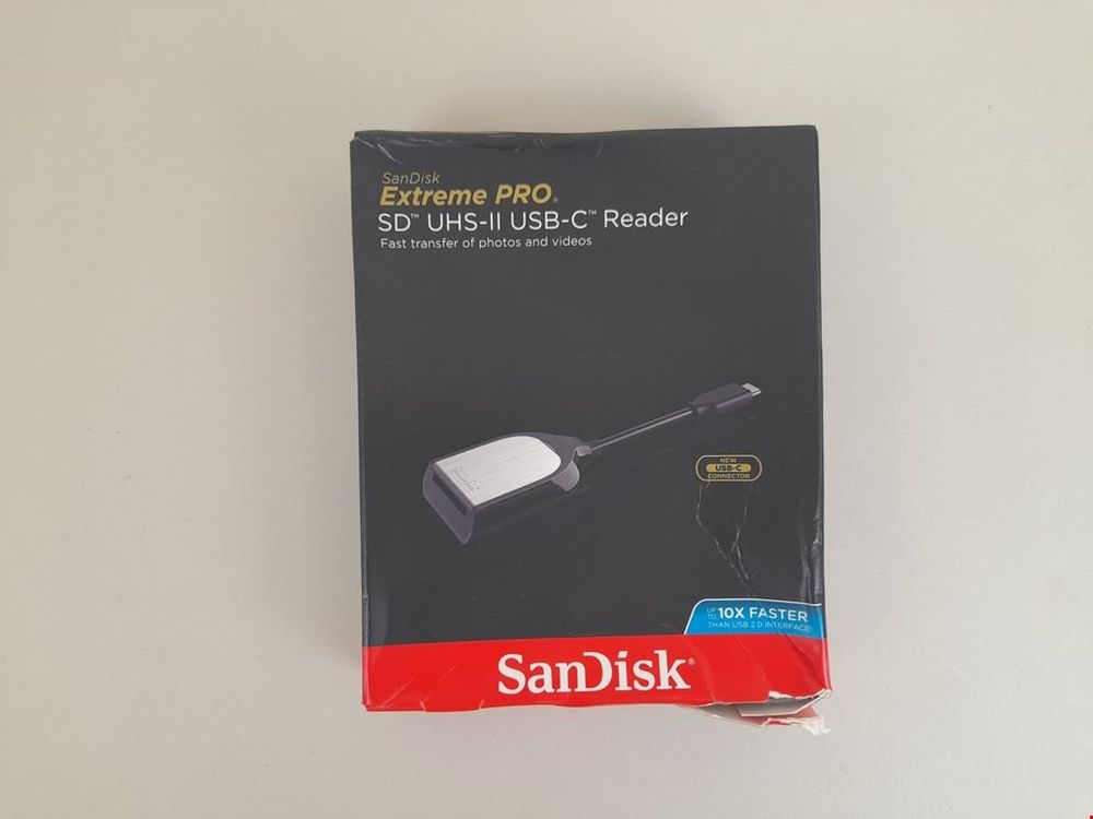 SANDISK Extreme PRO SD UHS-II USB-C Reader NEU (Neu (gemäss ...