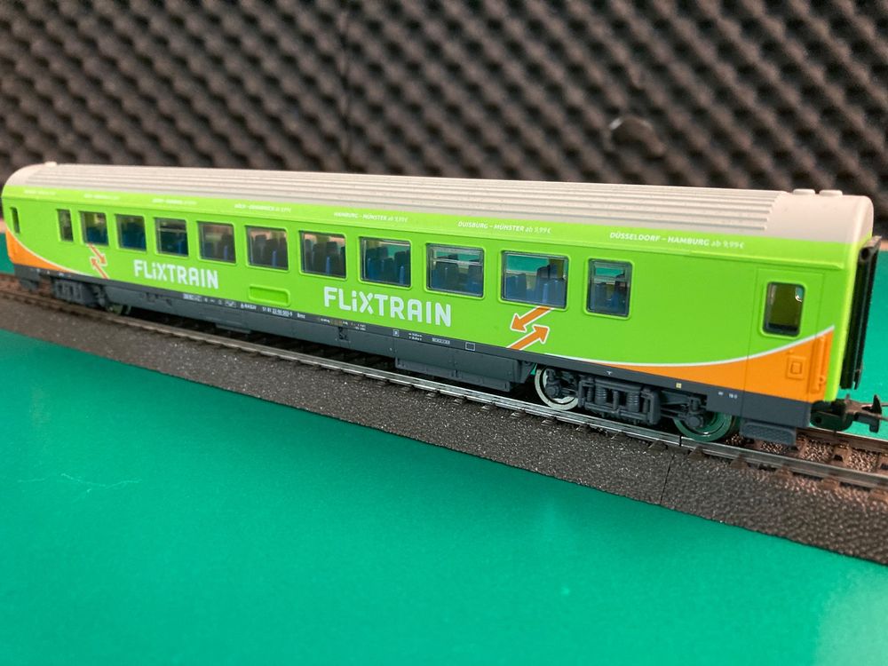 Personenwagen Piko Flixtrain grün H0 (Gebraucht) in Rotkreuz für CHF 14 – mit Lieferung auf ...