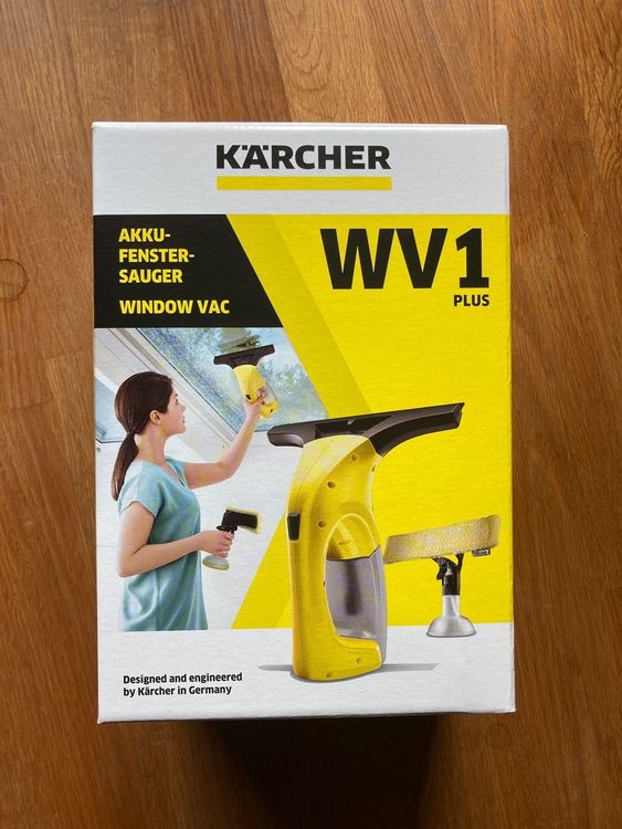 Kärcher WV1 Plus - Akku Fenstersauger (Neu und originalverpackt) in ...
