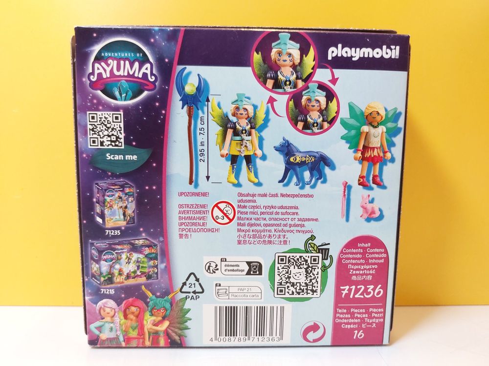 PLAYMOBIL 71236 Ayuma Crystal- und Moon Fairy NEU (Neu und ...