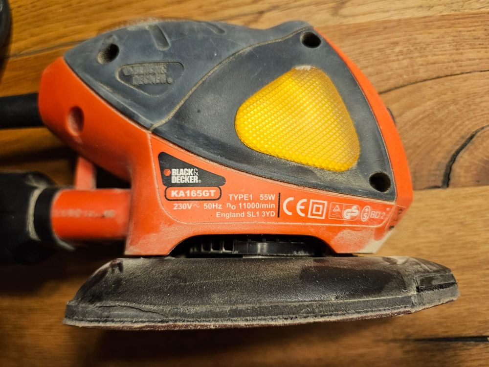Black & Decker Mouse KA165-GT – kompakter Dreieckschleifer (Gebraucht ...