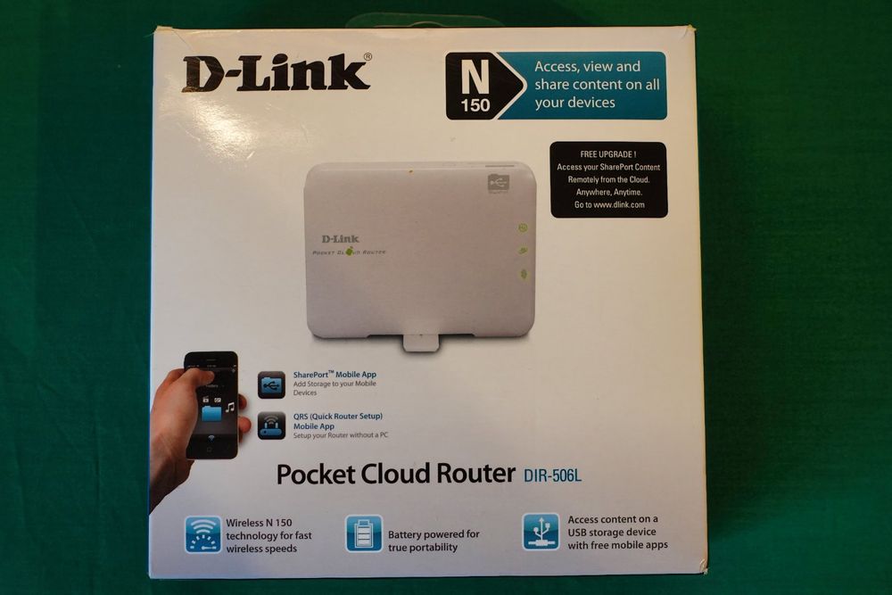 D-Link mobiler Pocket Cloud Router DIR-506L (Gebraucht) in Umiken für ...