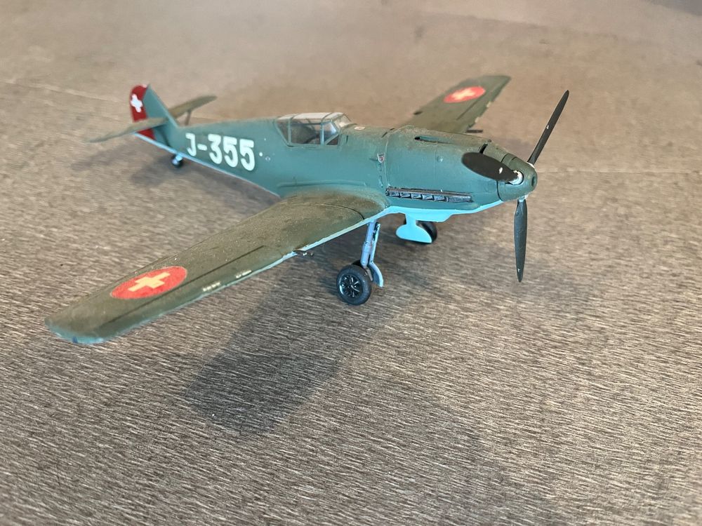1/48 Messerschmitt Bf-109 Swiss AF J-355 (Gebraucht) in Geneve für CHF 54 – mit Lieferung auf ...