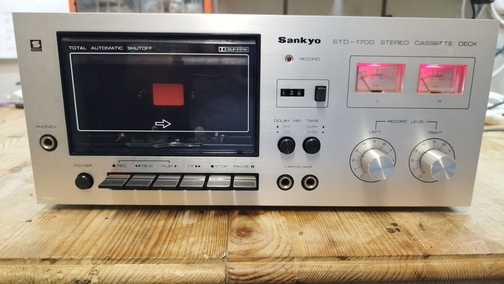 Kassettendeck Sankyo STD-1700 | Kaufen auf Ricardo