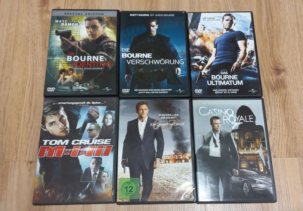 !!DVD Packet Thriller 14 DVDs!! (Gebraucht) in St. Margrethen SG für ...