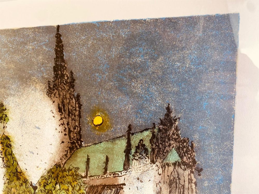 Marco Richterich Org. Litho Sig. um 1929 (Gebraucht) in Neuhausen am Rheinfall für CHF 100 – mit ...