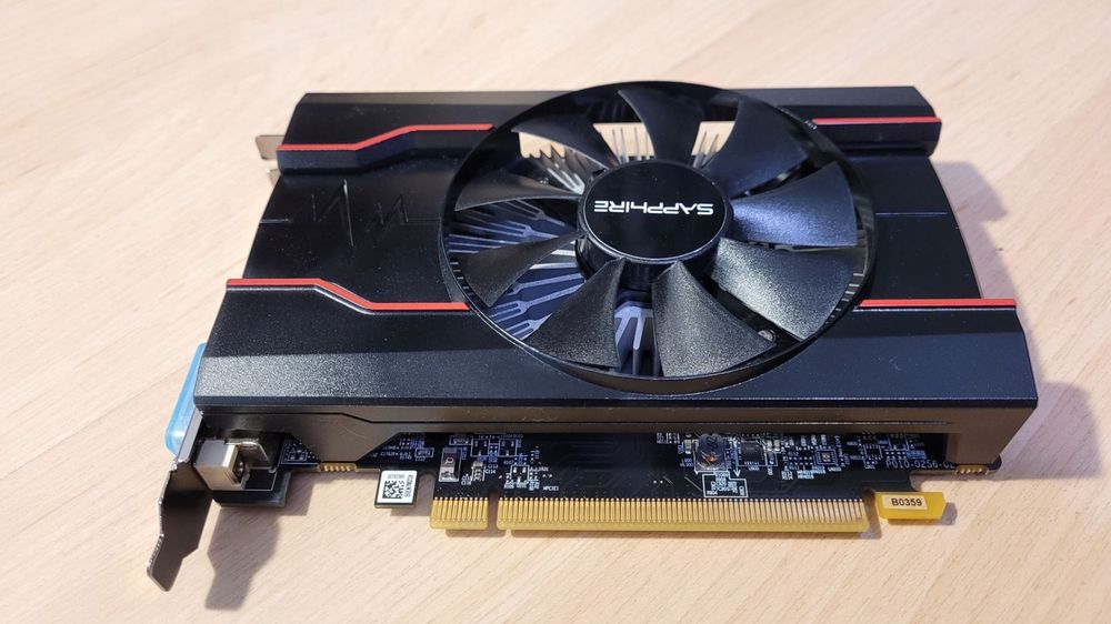 AMD Sapphire RX 550, 2 GB GDDR5; top Zustand, OVP (Gebraucht) in Brig ...