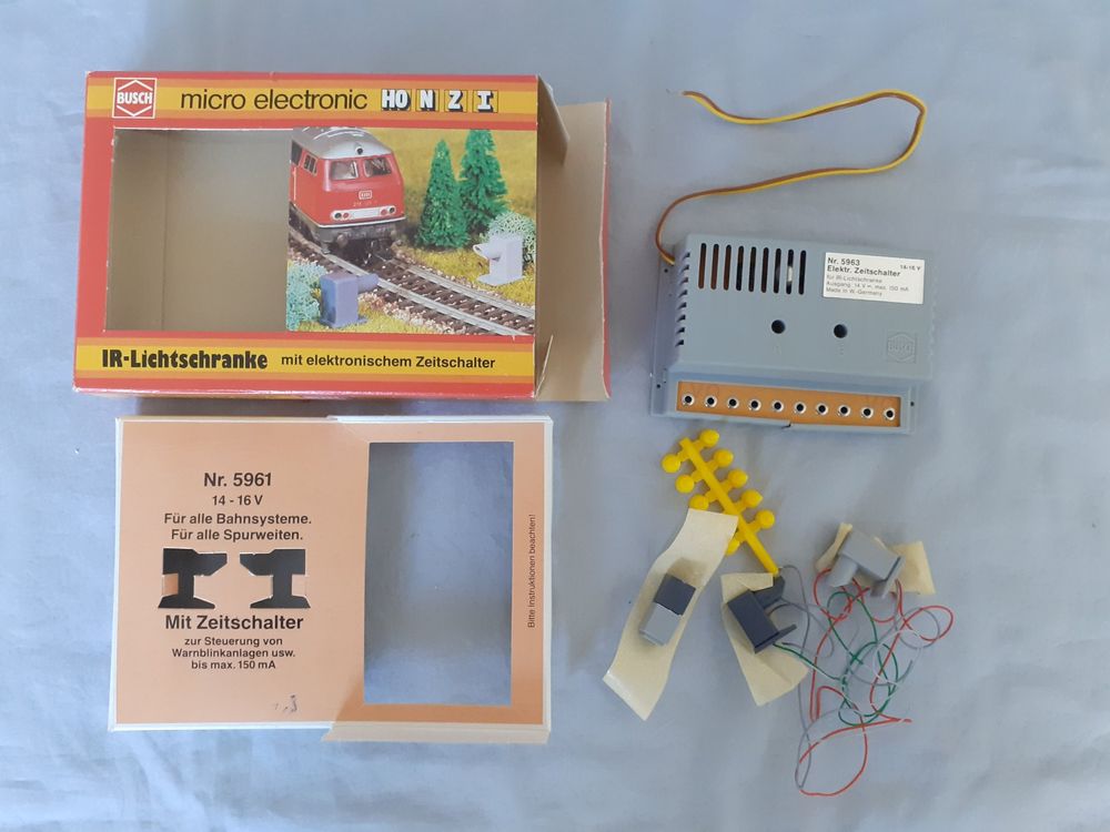 Busch 5961: Infrarot Lichtschranke mit Zeitschalter | Kaufen auf Ricardo