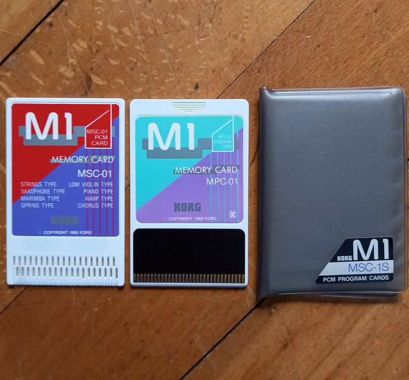 Korg M1 Sound Card Set MSC-01 (Gebraucht) in Luzern für CHF 65 – nur ...