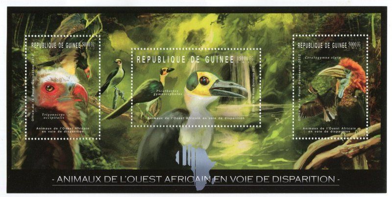 Block "Vögel". Guinea (Neu und originalverpackt) in Basel für CHF 3 ...