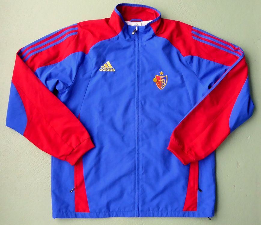 sehr schöne original FC BASEL ADIDAS Trainer-Jacke - XL (Gebraucht) in ...