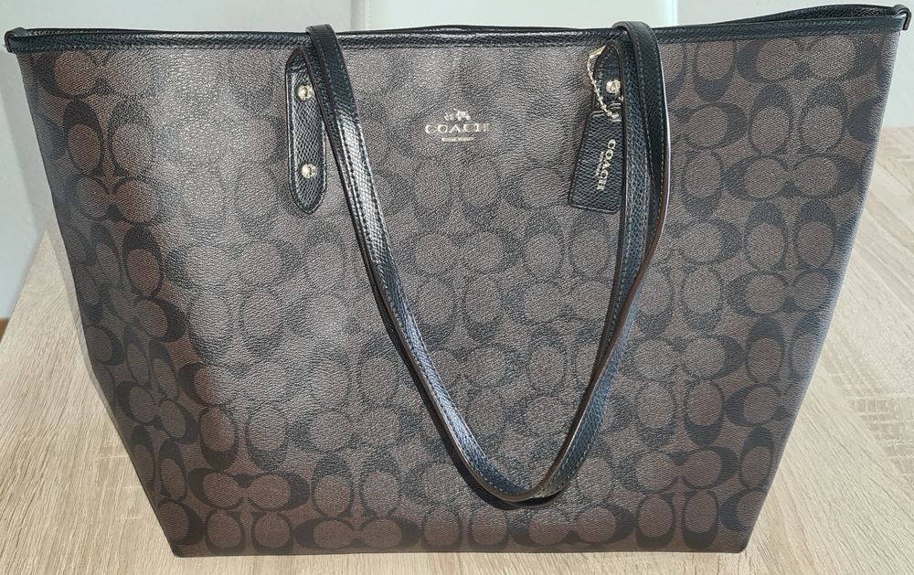 Schicke Coach Shopper Tasche Damen gross fast neu | Kaufen auf Ricardo