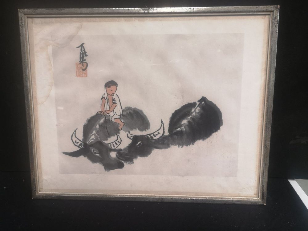 ANCIENNE AQUARELLE SIGNÉE CHINE | Kaufen auf Ricardo