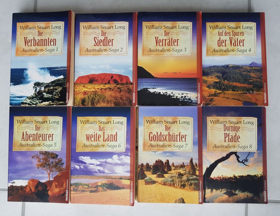 Die Australien-Saga 1-8 von William Stuart Long | Kaufen auf Ricardo