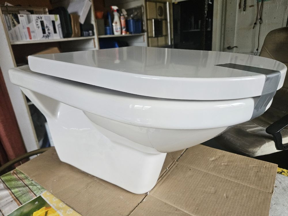 Laufen Wand-WC / Hänge-WC, weiss, Top Zustand, neuwertig! (Gebraucht ...