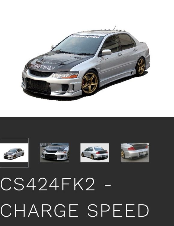 Mitsubishi Lancer Evo Chargespeed Bodykit (Gebraucht) in Wolhusen für ...