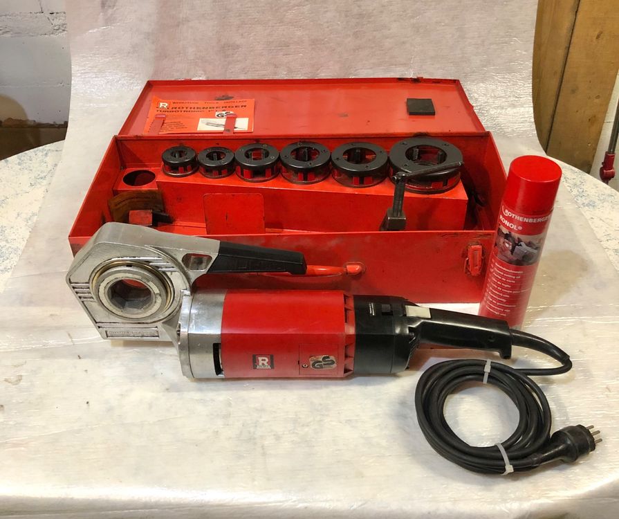 Rothenberger Gewindeschneidmaschine 1/2“-2 “ | Kaufen auf Ricardo