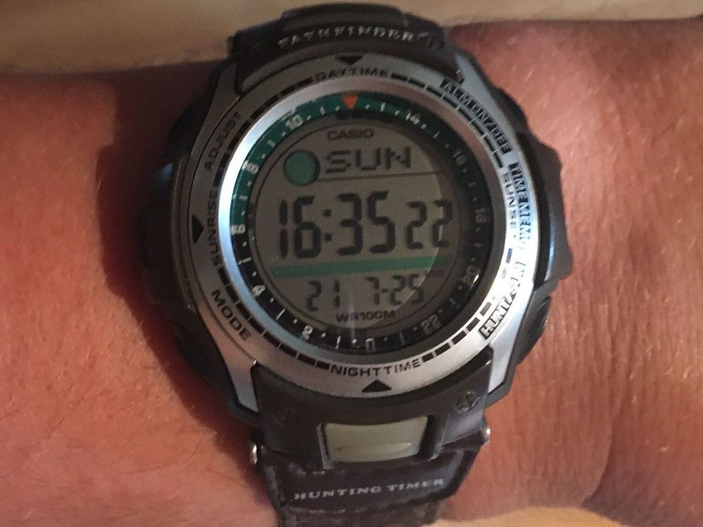 Casio Pathfinder Hunting Timer Jagd Uhr | Kaufen auf Ricardo