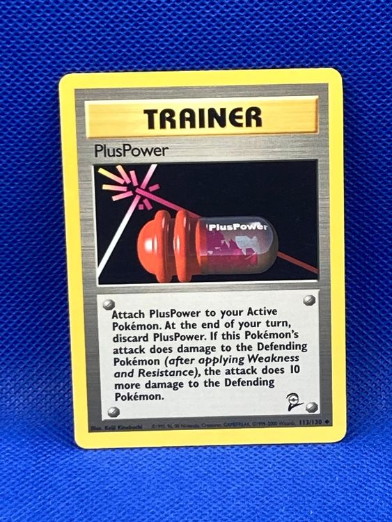 Pokemon BASE SET 2 / PlusPower 113 / 130 EN Trainer - (EX) (D'occasion) à Baar pour CHF 0.5 ...