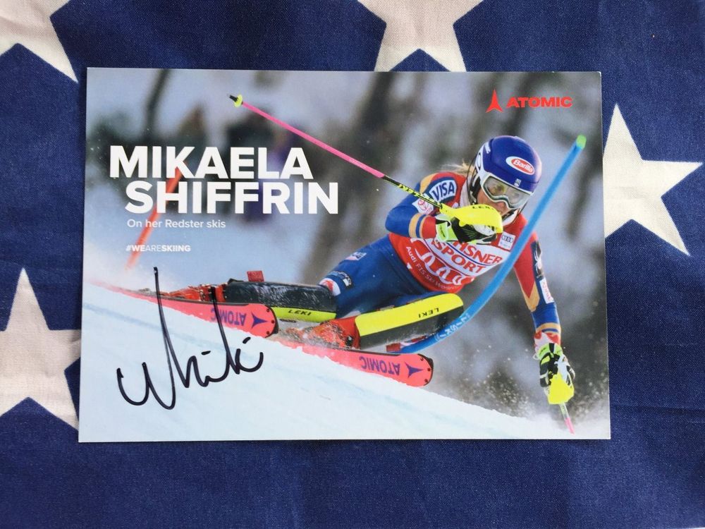 Mikaela Shiffrin USA Handsigniert | Kaufen auf Ricardo Mikaela Shiffrin USA Handsigniert | Kaufen auf Ricardo