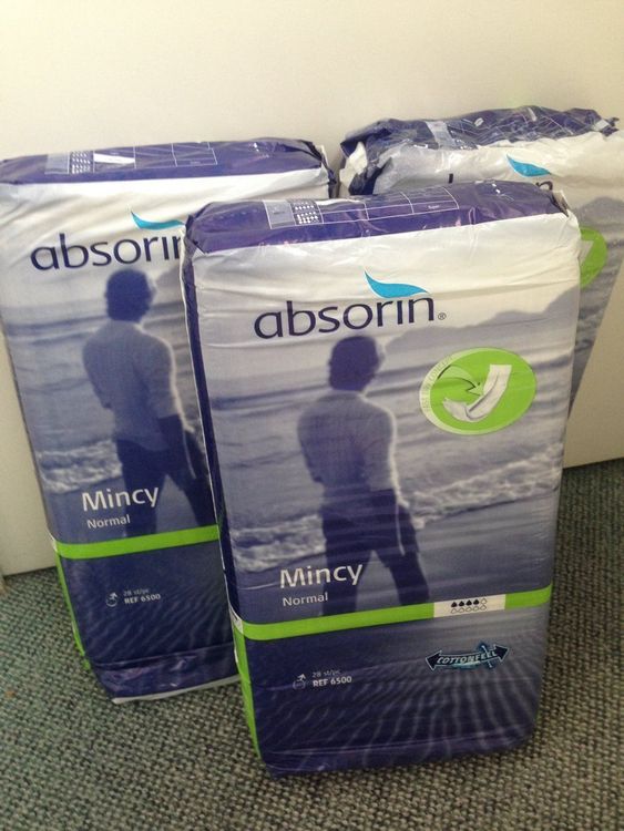 Absorin - Mincy Inkontinenzeinlagen (Neu und originalverpackt) in für ...