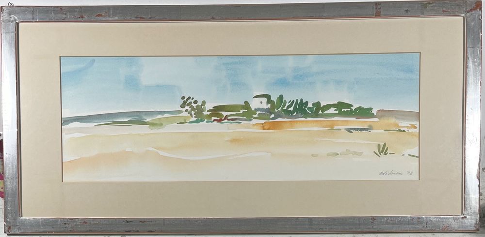 Hans Weidmann (1918-1997) Landschafts Aquarell (Gebraucht) in Root für CHF 24 – mit Lieferung ...