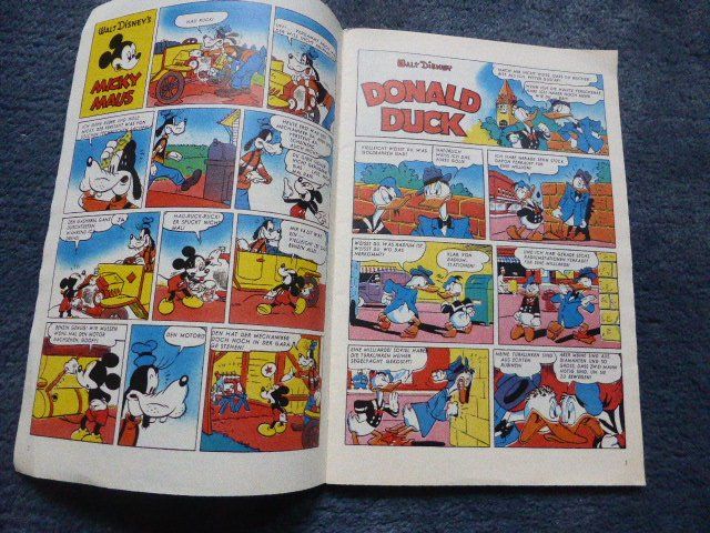 Micky Maus Heft,1951,Flugzeug,Goofy,Donald,Walt Disney,Repro (Gebraucht ...