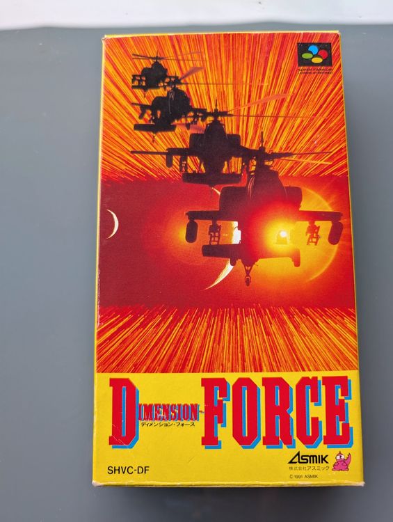 D-Force (Asmik) – Super Famicom (Japan) – Komplett (Gebraucht) in Spiegel b. Bern für CHF 59 ...
