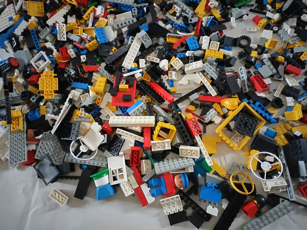 7 kilo Lego vintage mit alten Space und Burgteile | Kaufen auf Ricardo