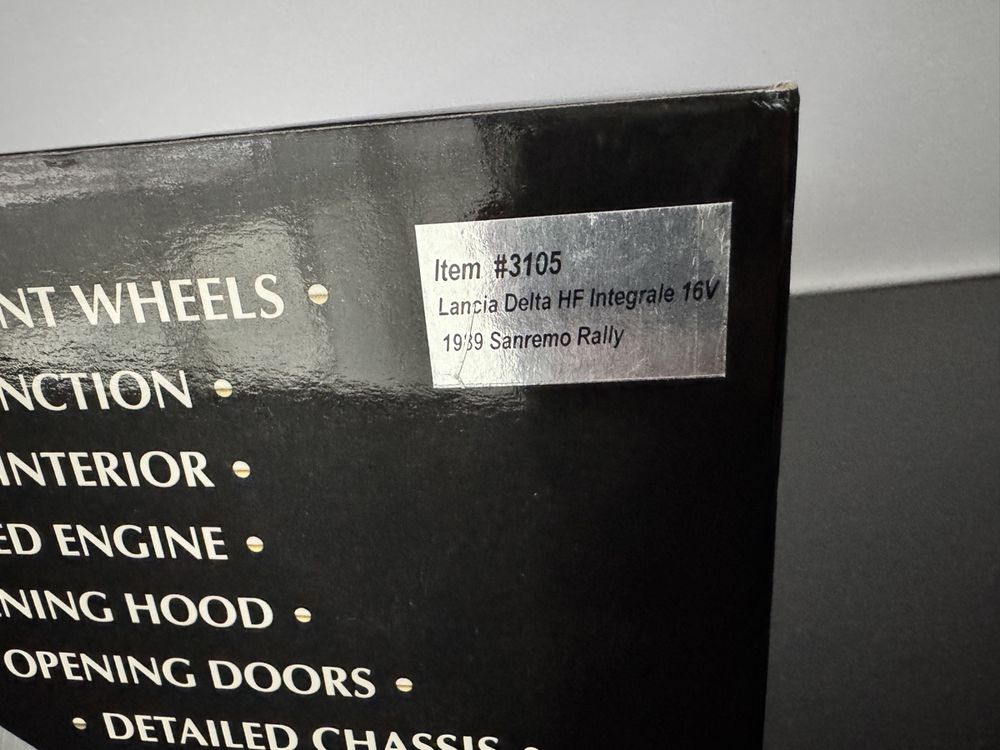 Lancia Delta HF Integrale 16V Sun Star 3105 Biasion (Neu (gemäss ...