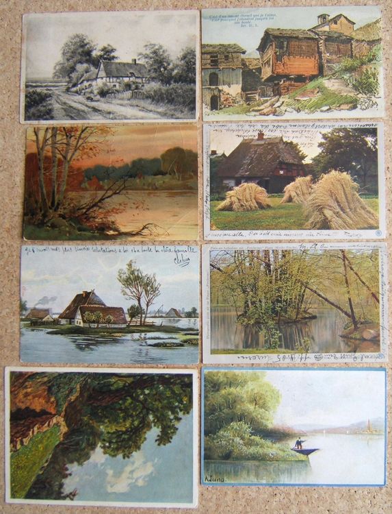 8 KÜNSTLER-AK 1905 - 1922 | Kaufen auf Ricardo