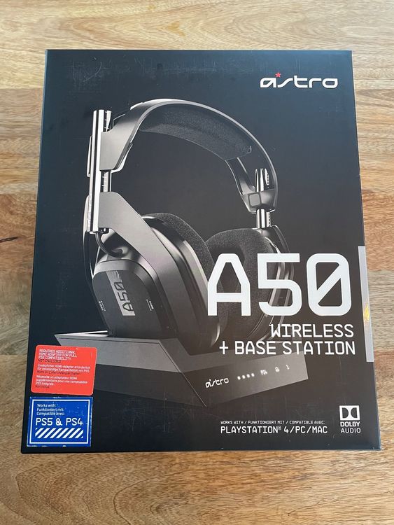 Astro A50 Wireless + Basestation PS4/PS5/Mac/PC (Gebraucht) in St ...