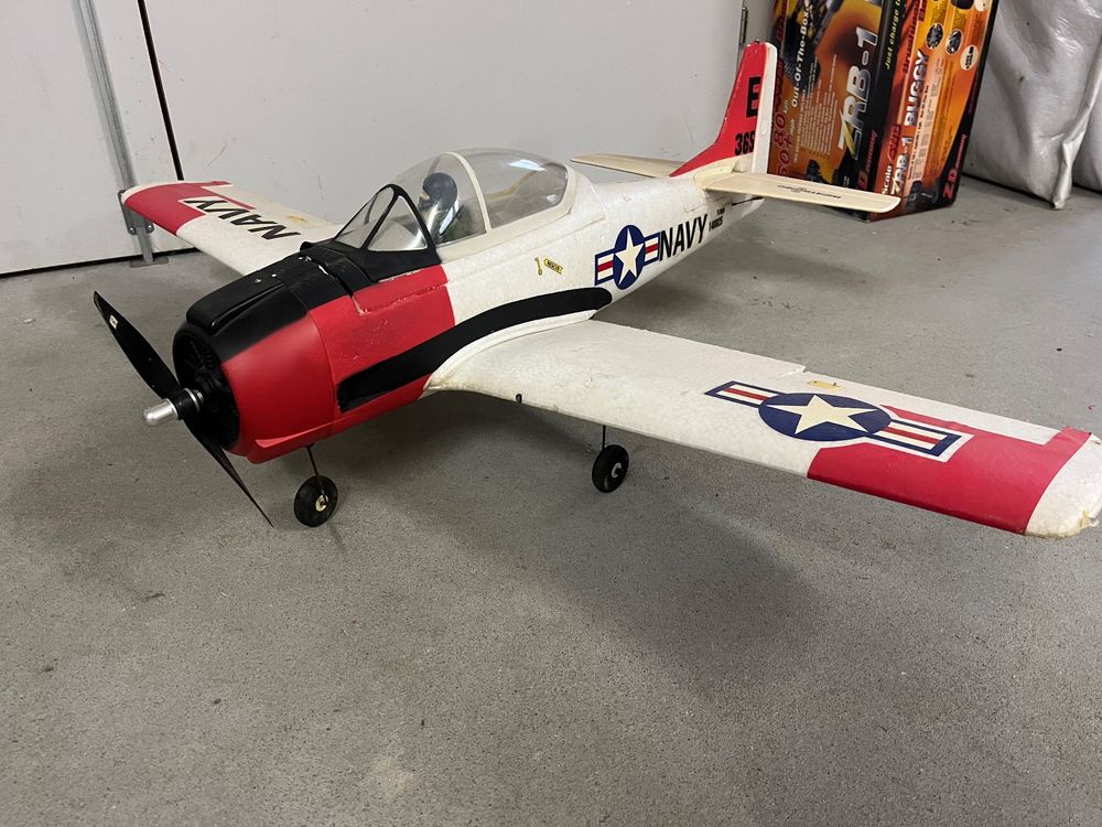 Die originale ParkZone T-28 Trojan (Gebraucht) in Safenwil für CHF 40 ...