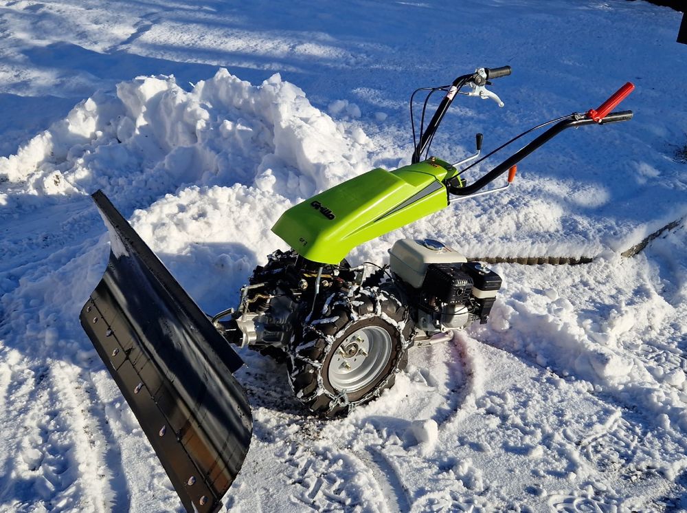 🔥 Grillo GF2 avec lame à neige/moteur Honda 🔥 (Gebraucht) in St. Ursen ...