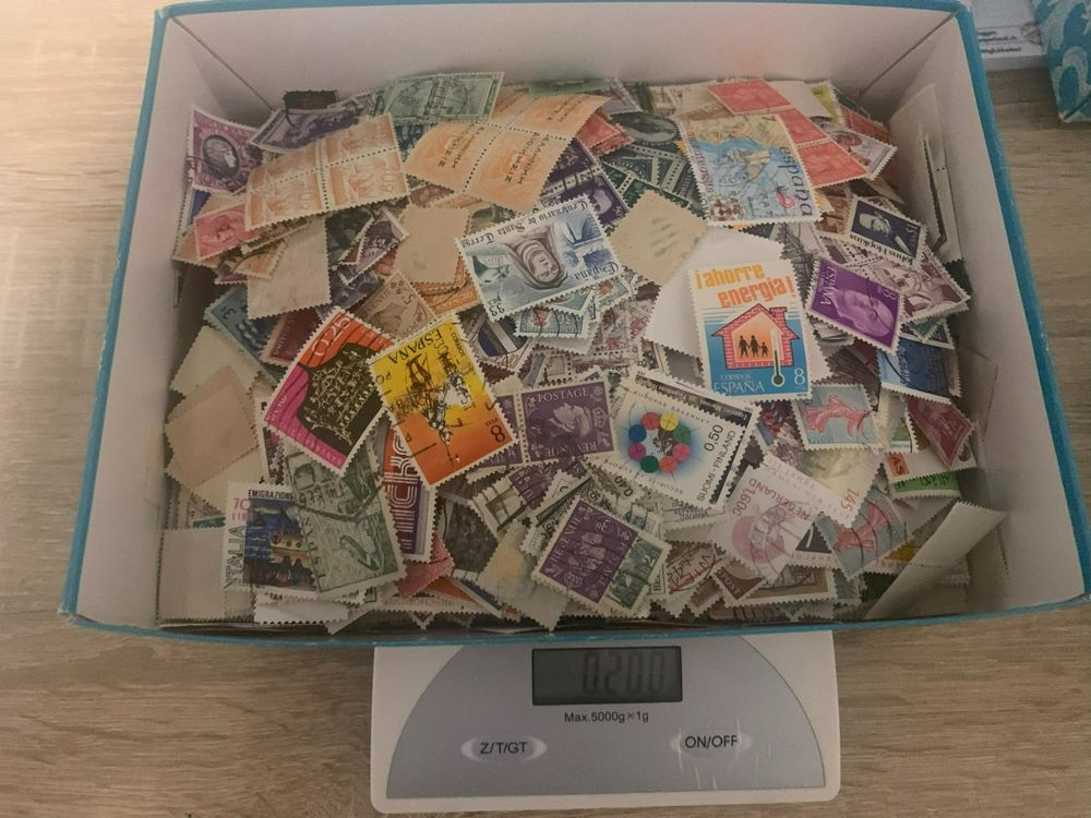 abgelöste Briefmarken aus der ganzen Welt 200g (1) (Gebraucht) in ...