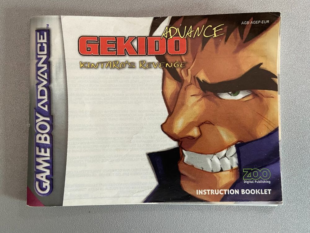 Gekido Advance Kintaro's Revenge - GBA Only Game Manual (Gebraucht) in ...