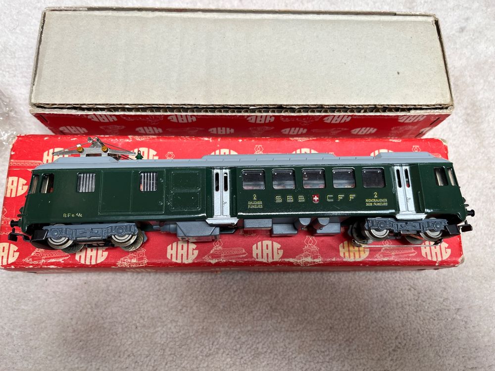 HAG 150 RBe 4/4 1408 Triebwagen SBB OVP Dach grau erhaben (Gebraucht) in Schlieren für CHF 100 ...