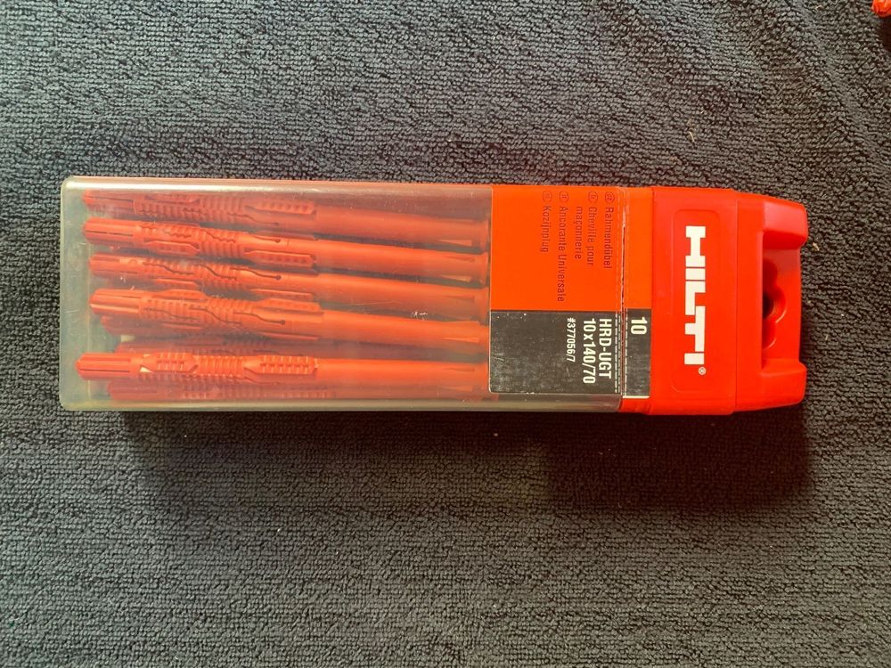 16x Hilti HRD-UGT 10x140/70 Rahmendübel | Kaufen auf Ricardo