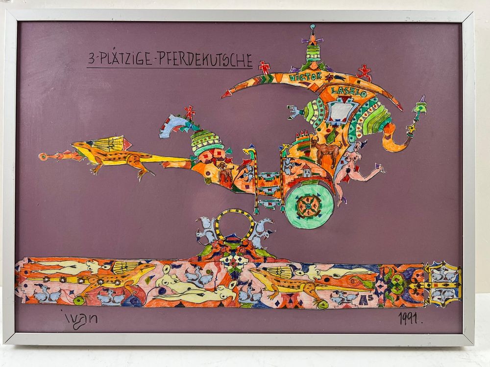 Ivan Hotz (19??-2021) Mischtechnik | Kaufen auf Ricardo