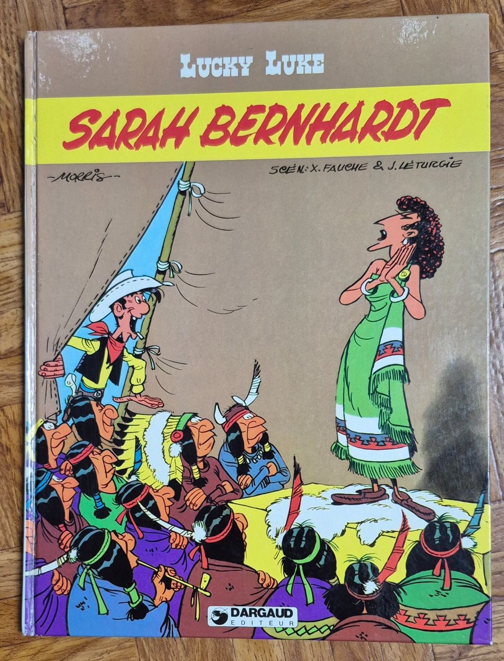 Lucky Luke - Sarah Bernhardt - Edition originale TBE (D'occasion) à ...
