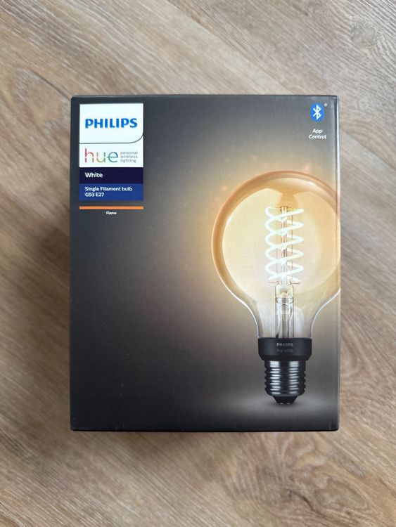 Philips Hue Filament Globe White G93 E27 | Kaufen auf Ricardo