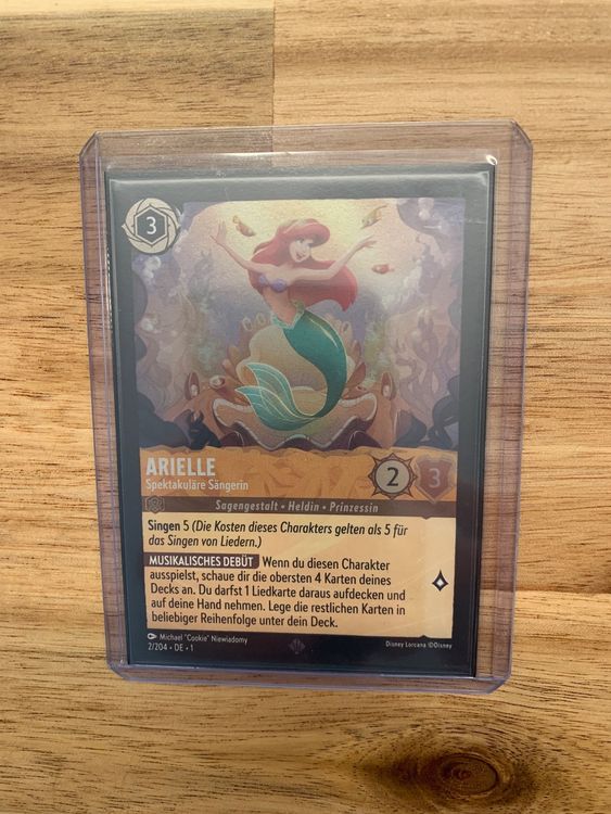 Disney Lorcana - Arielle - 2/204 - HOLO FOIL - Legendär - DE | Kaufen ...