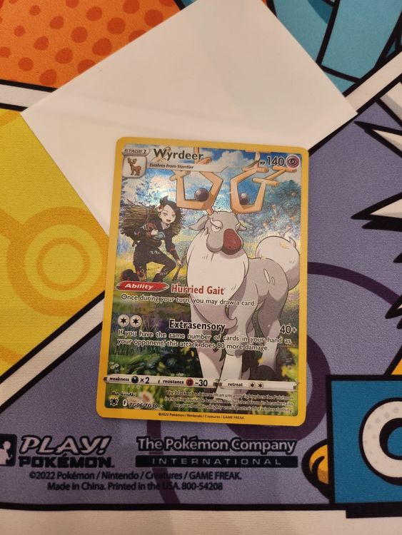 Pokemonkarte Wyrdeer, Illustration-Rare (Neu (gemäss Beschreibung)) in ...