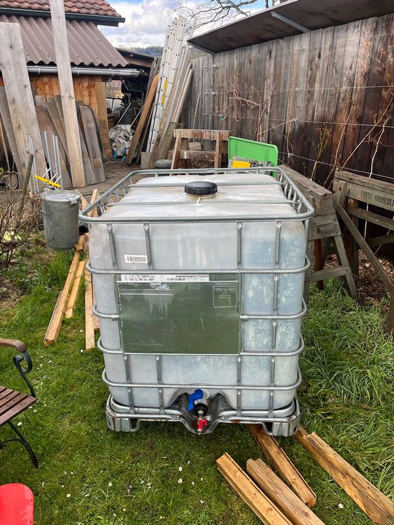 Wassertank IBC 1000 Liter (Gebraucht) in Bern für CHF 16 – nur Abholung ...
